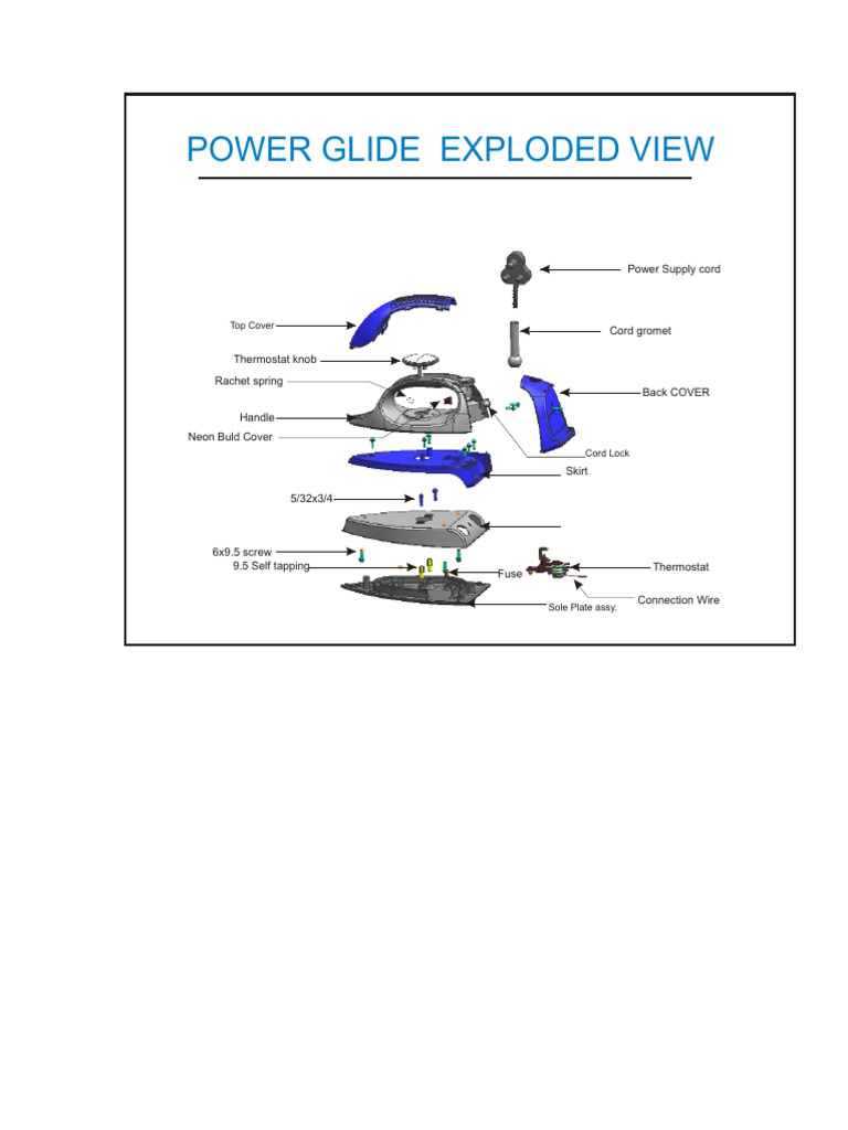 Power Glide Exploded View DT | PDF