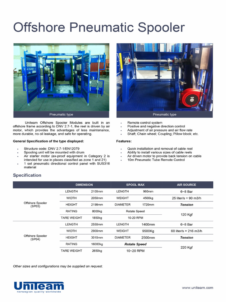 Offshore Spooler | PDF