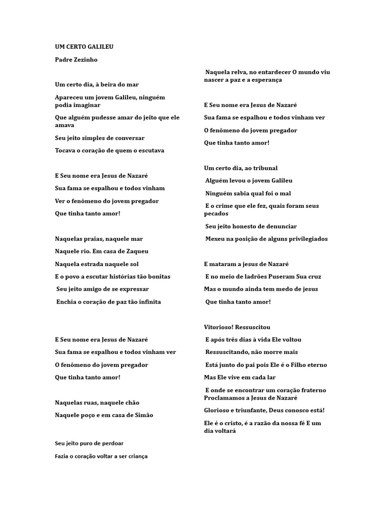 Um Certo Galileu | PDF