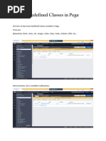 Pega Class Groups and Types Explained | PDF | Class (Computer Programming) | Databases