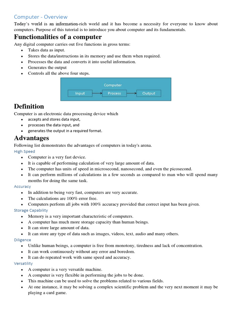 Computer Generation Ict Mansa Pdf Random Access Memory Computer Data Storage