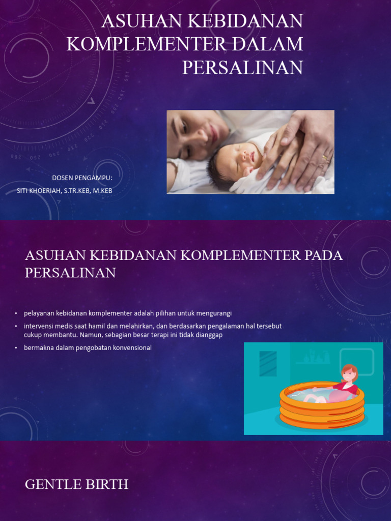 Askeb Komplementer Dalam Persalinan | PDF