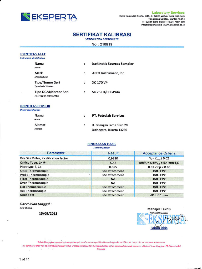 Apex Method 17 (SN 1712160) 15 Sept 21 | PDF