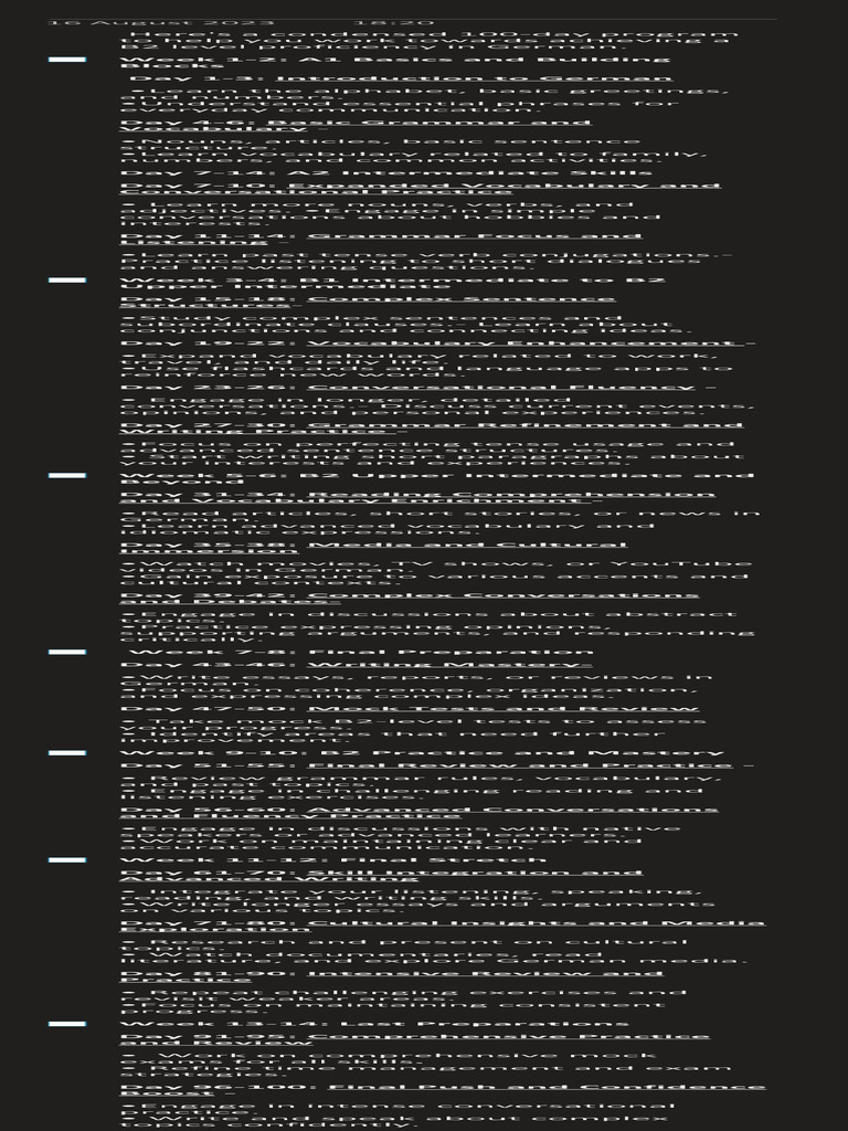 Heres A Condensed 100-Day Progr | PDF