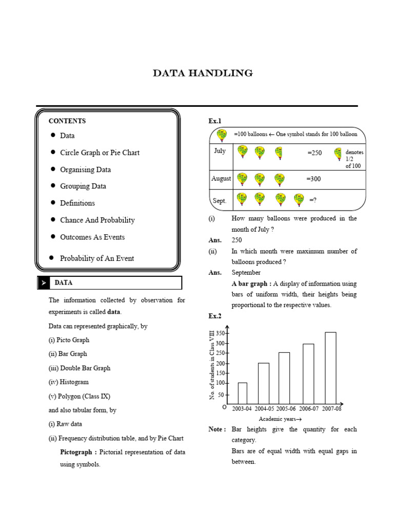 Data Handling | PDF