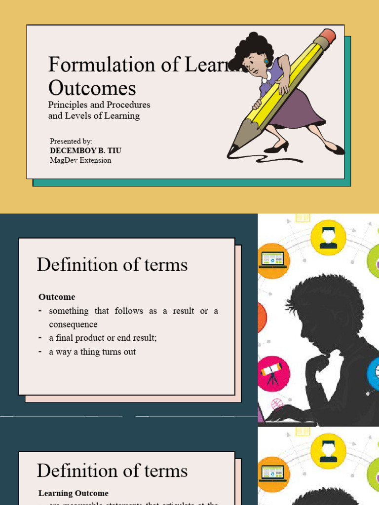 Formulation of Learning Outcome | PDF | Learning | Behavior