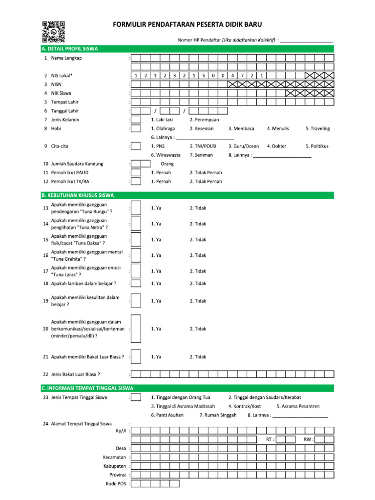 Form PPDB 2023 - OK3 | PDF