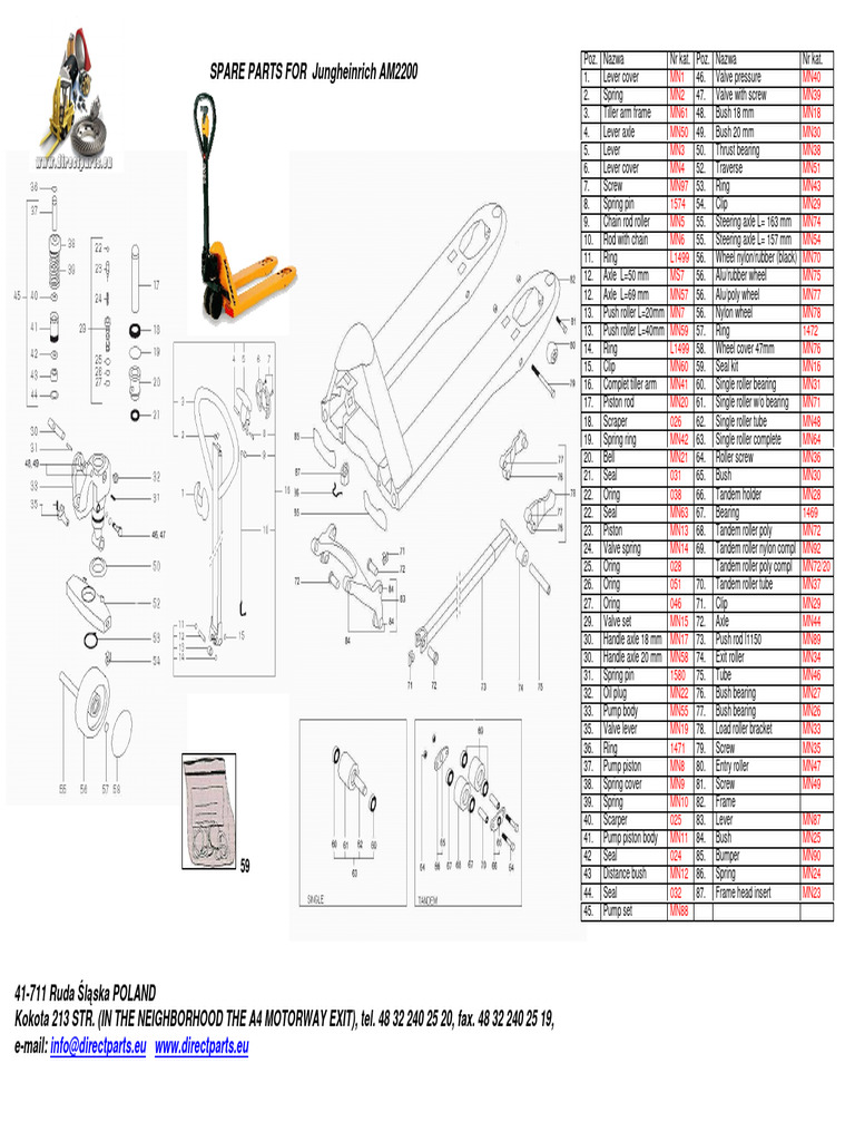 Schemat AM2200 | PDF | Vehicle Parts | Vehicles