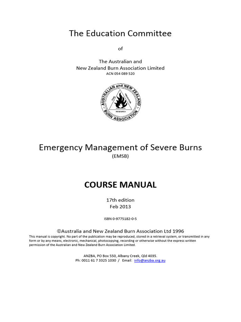 EMSB | PDF | Burn | Physical Therapy