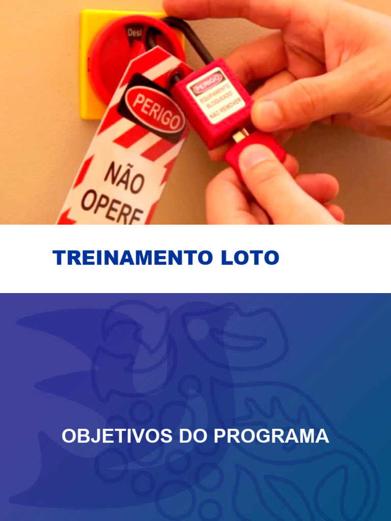 Treinamento LOTO - 2021 | PDF | Máquinas | Química