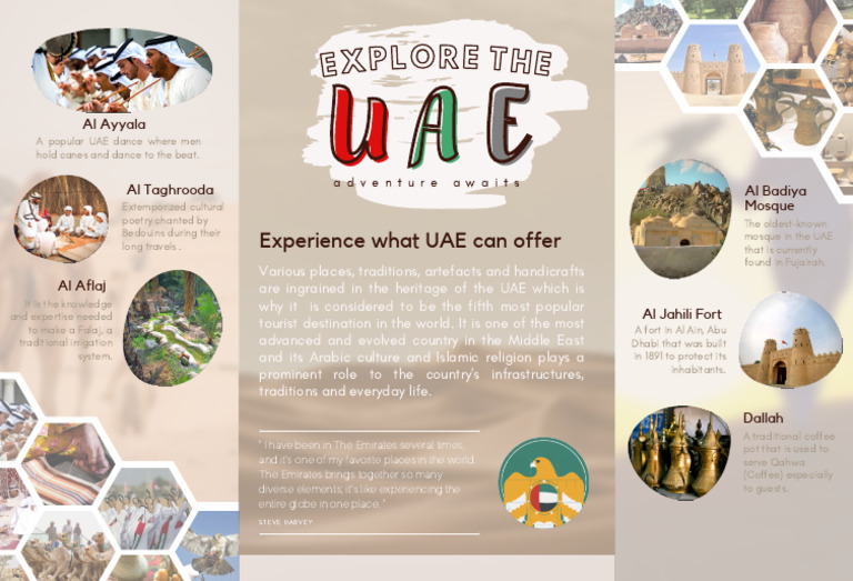 Uae Brochure | PDF | United Arab Emirates | Asia