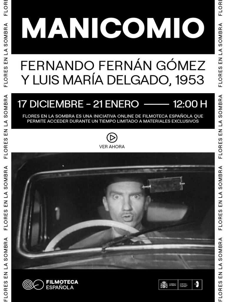 Manicomio de Fernando Fern N G Mez y Luis Mar A Delgado - Filmoteca Espa Ola | PDF | Humor