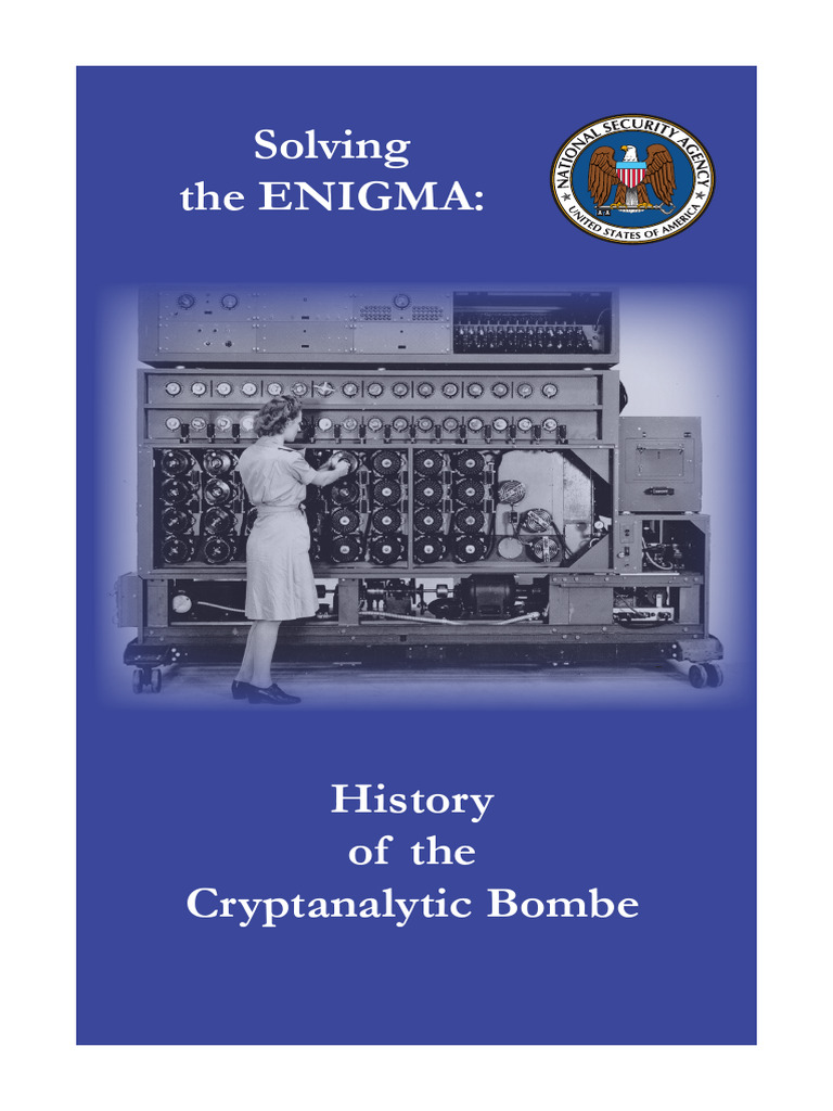 Solving The Enigma - History of The Cryptanalytic Bombe | PDF | U Boats ...