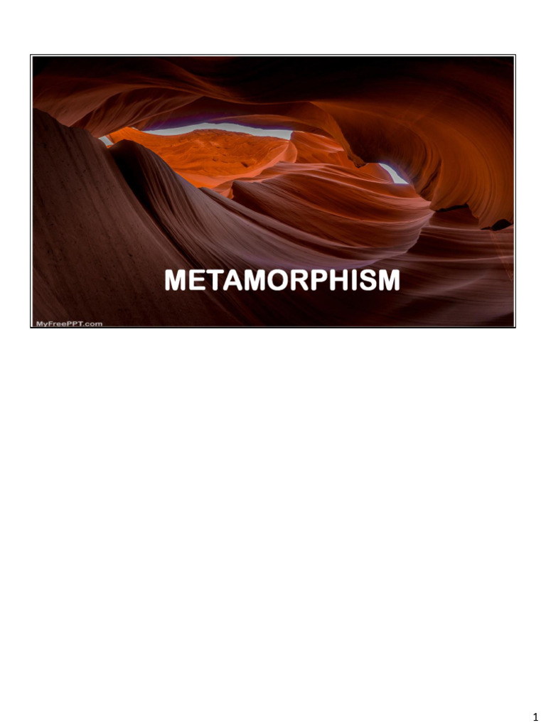 METAMORPHISM | PDF | Rock (Geology) | Magma
