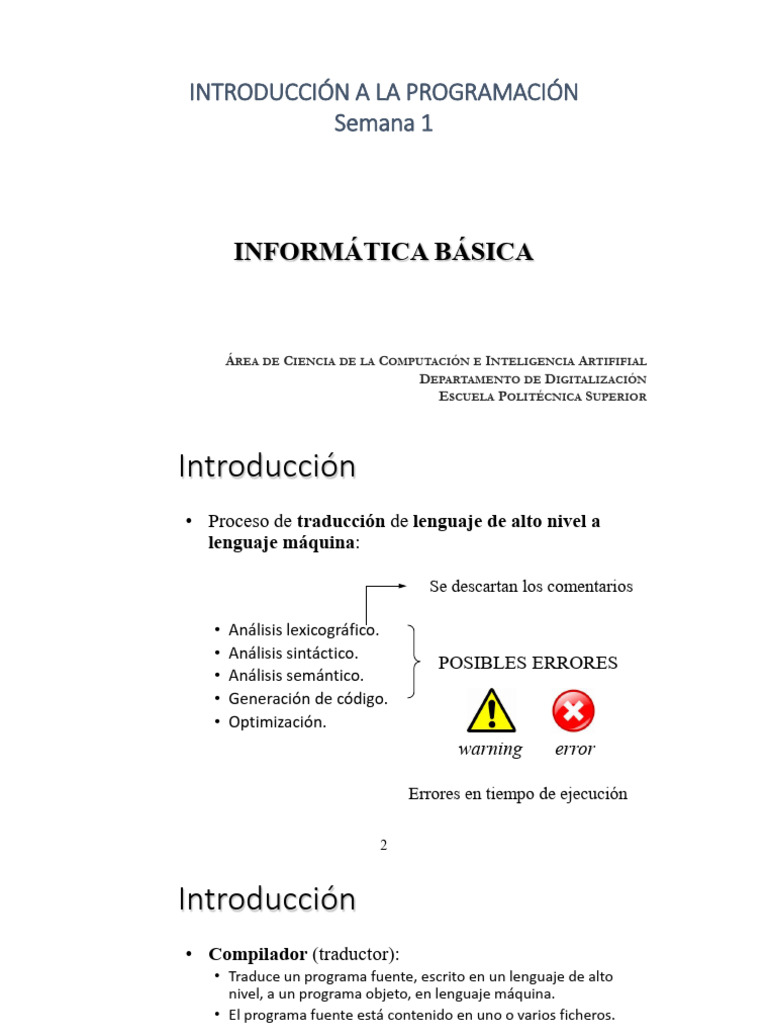InfBasica Practicas-Programacion - Sesion1 | PDF | Programa de ...