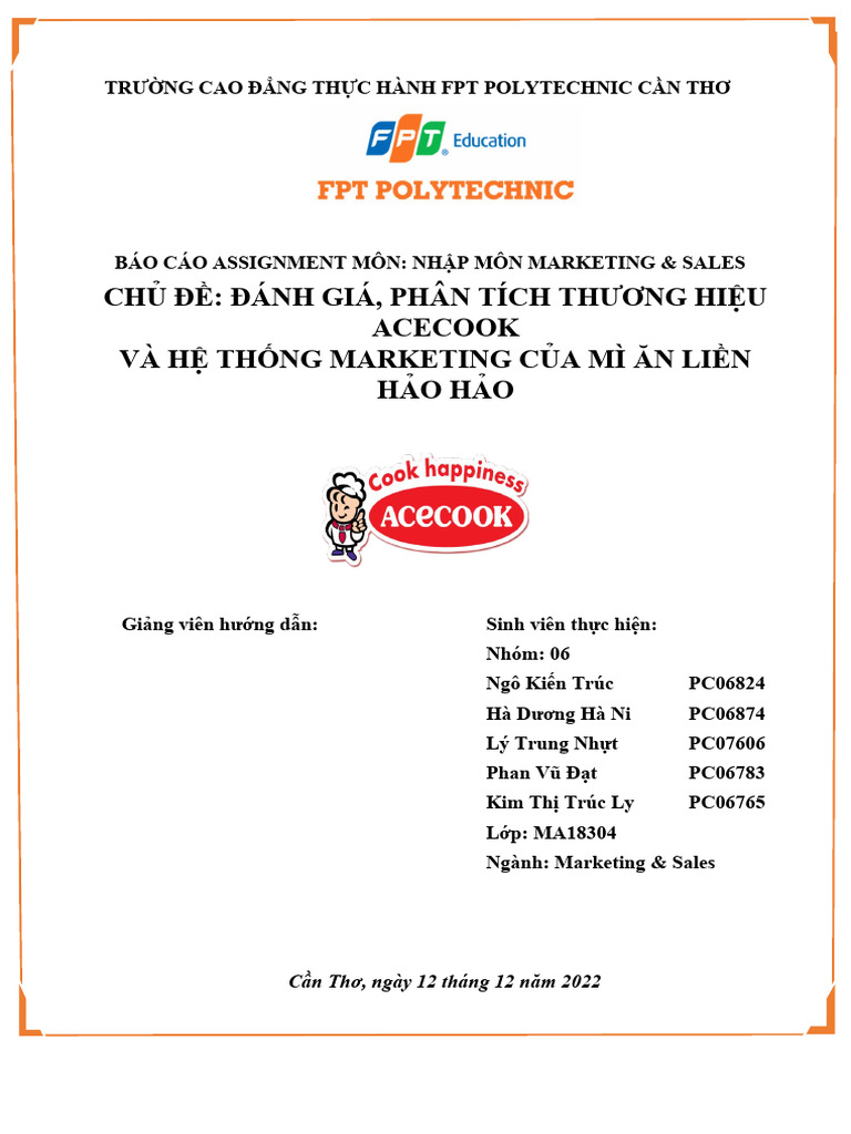 MA18304_MAR103_Nhóm 6_ASM HC | PDF