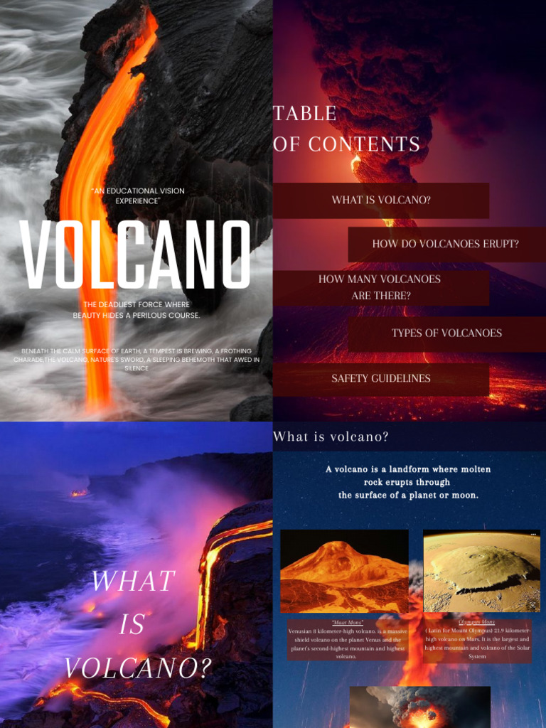 How Do Volcanoes Erupt | PDF | Volcano | Types Of Volcanic Eruptions