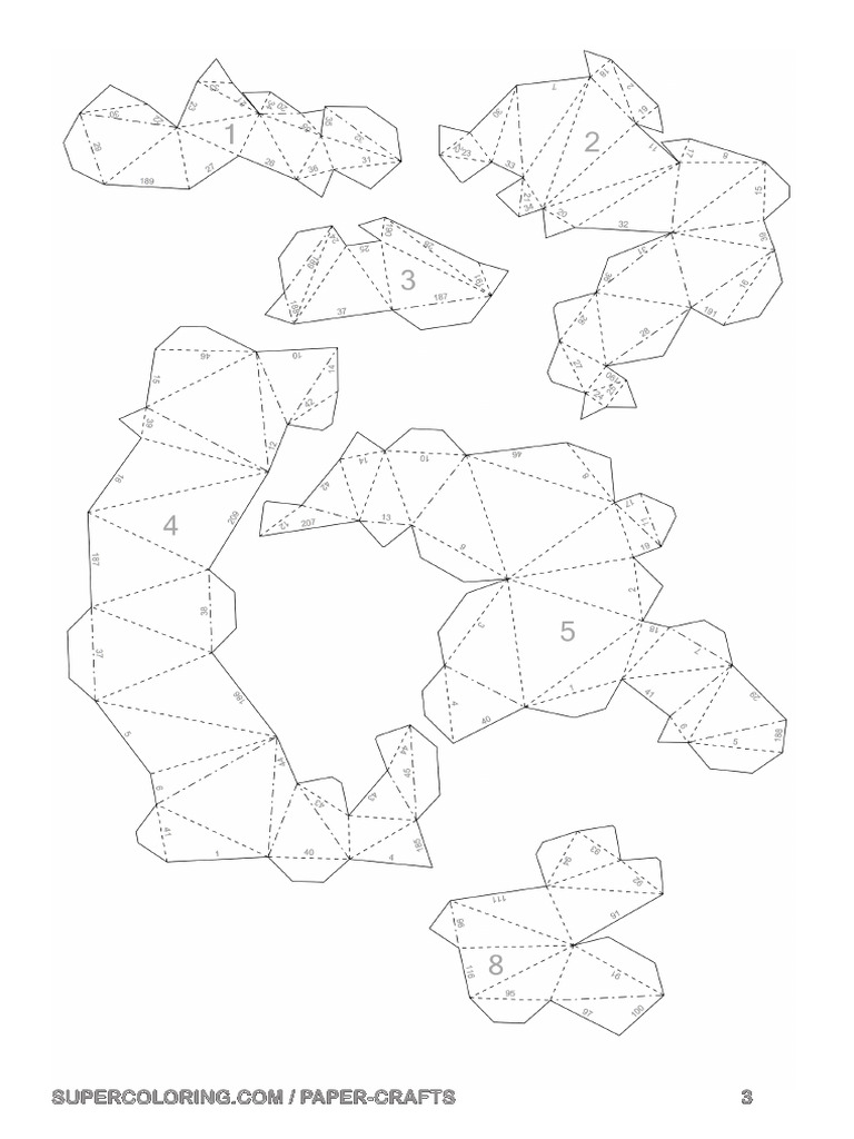 Tiger-Papercraft-Paper-Crafts 1 | PDF