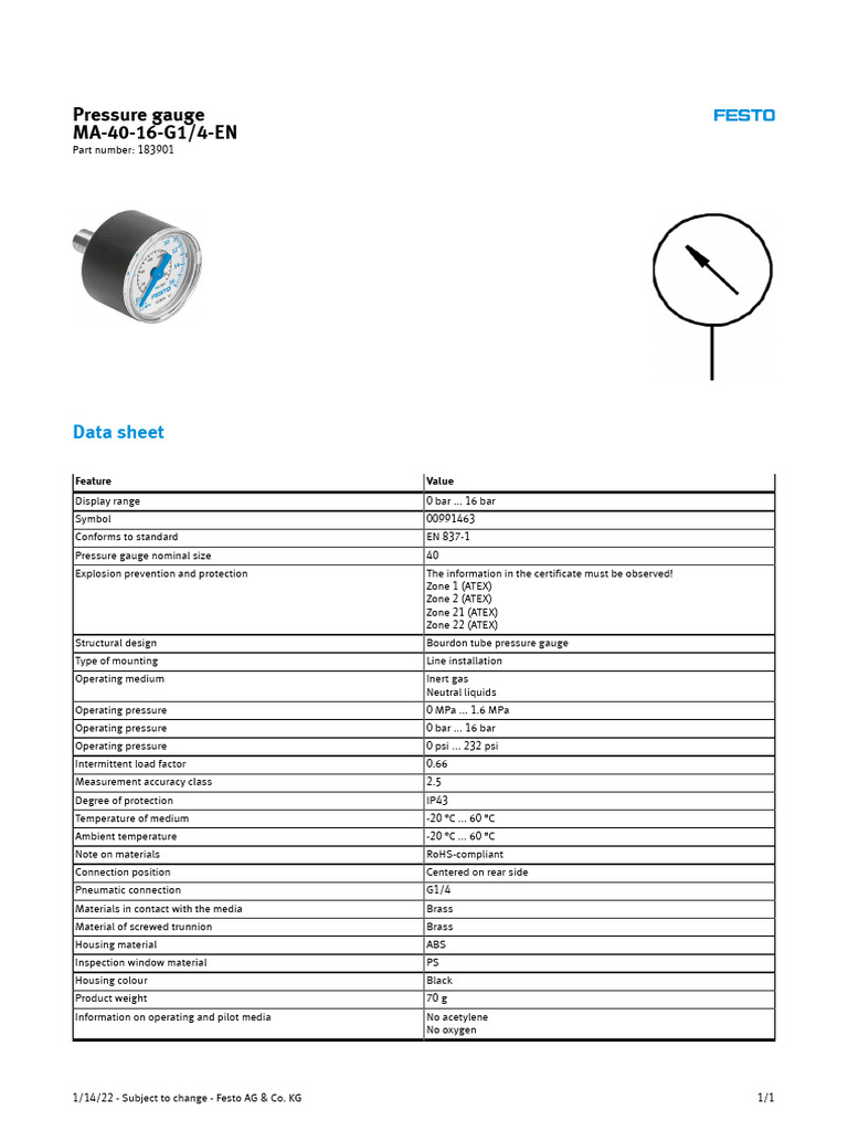 Data Sheet Ma40 | PDF