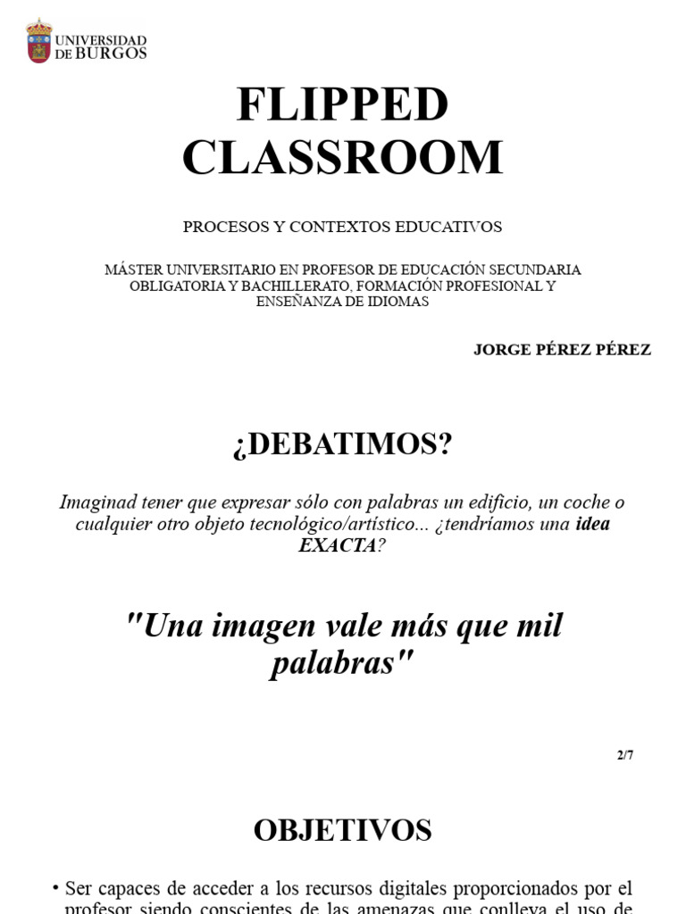 Flipped Classroom Pdf Maestros Aprendizaje