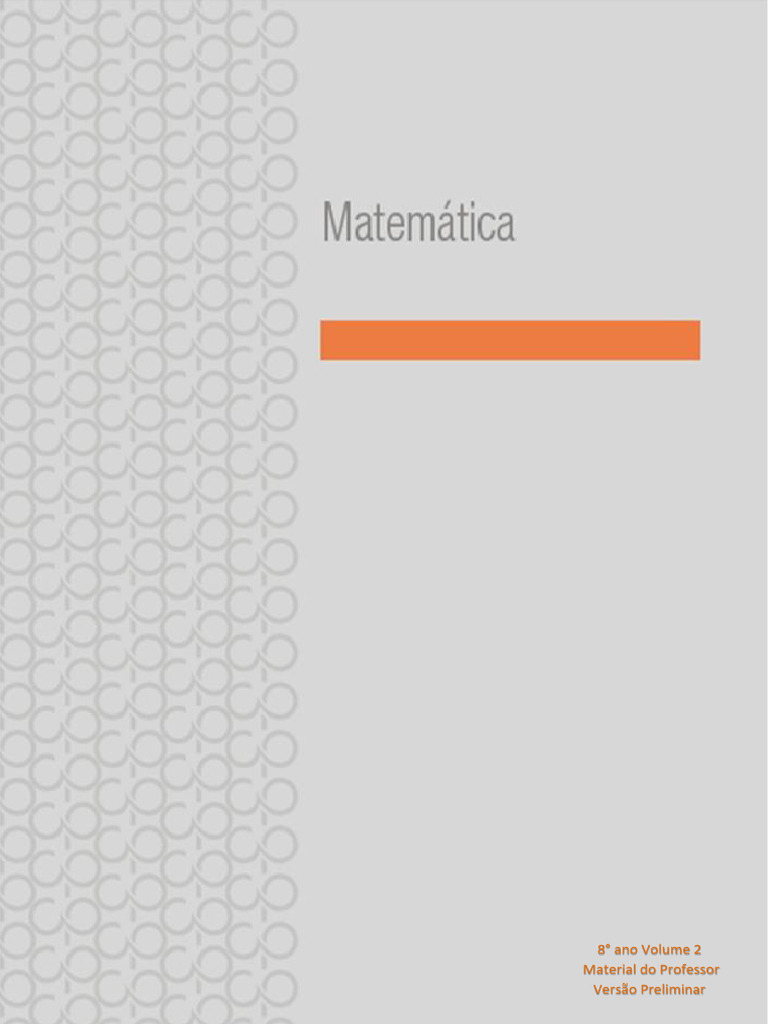 Guia de Ensino Matemático 8º Ano | PDF | Pedagogia | Aprendizado