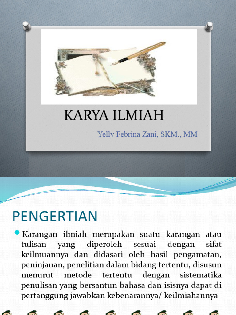 Ppt Karya Ilmiah | PDF