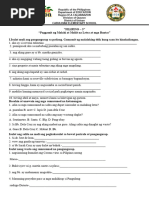 Grade 2 Filipino Worksheet | PDF