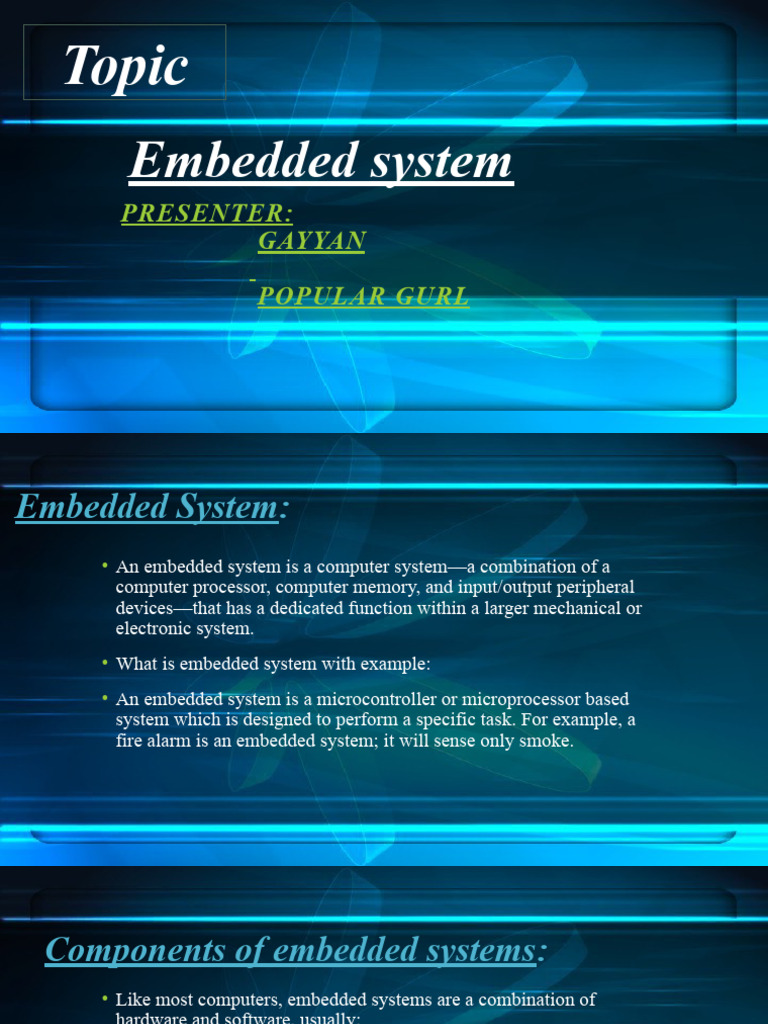 Embedded System | PDF