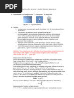 Determination of Surface Tension by Stalagmometer | PDF | Liquids ...