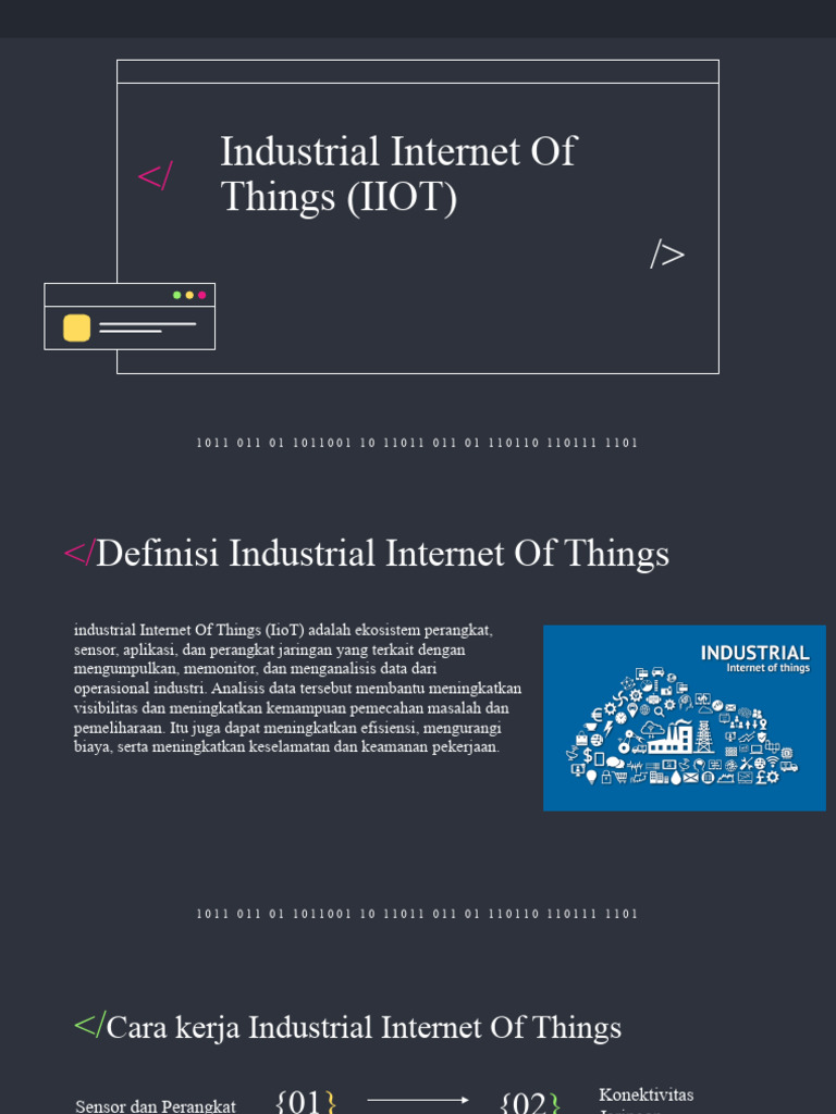IIoT: Definisi, Cara Kerja, dan Contoh | PDF | Komputer