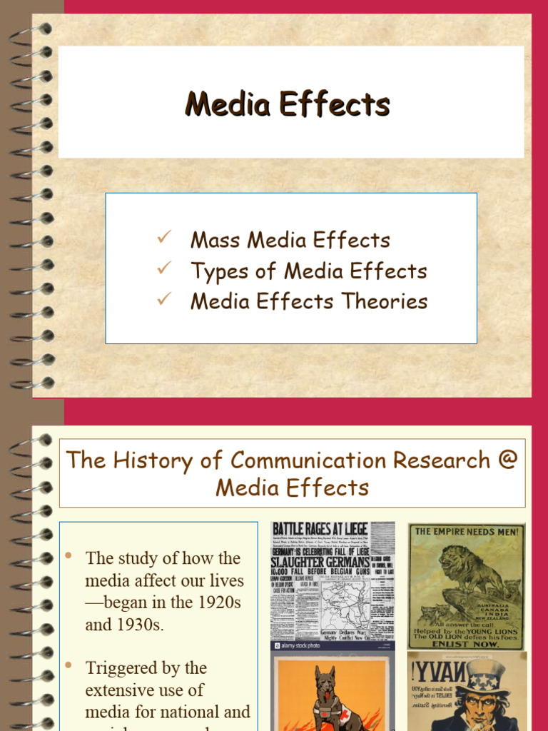 Chapter 7 Media Effects Theory | PDF | Psychology | Psychological Concepts