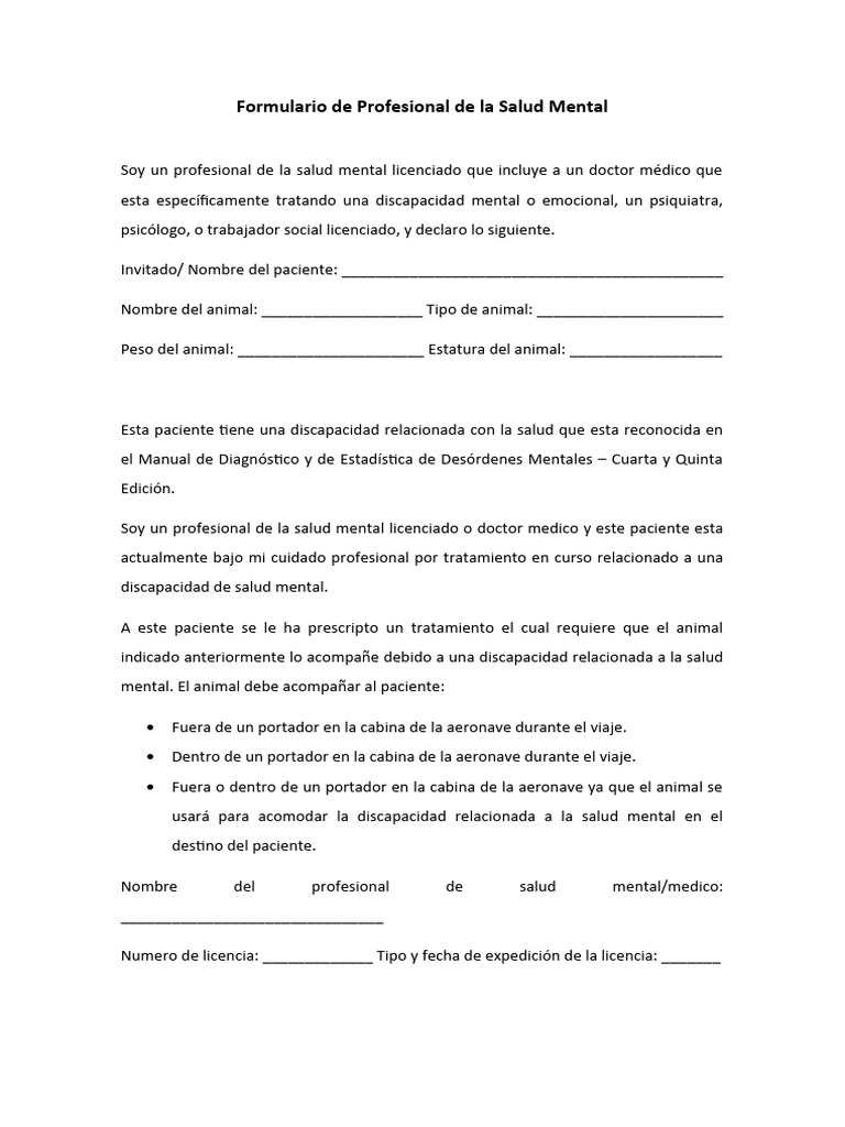 Certificado de Apoyo Emocional para Mascotas 3 | PDF | Crecimiento ...