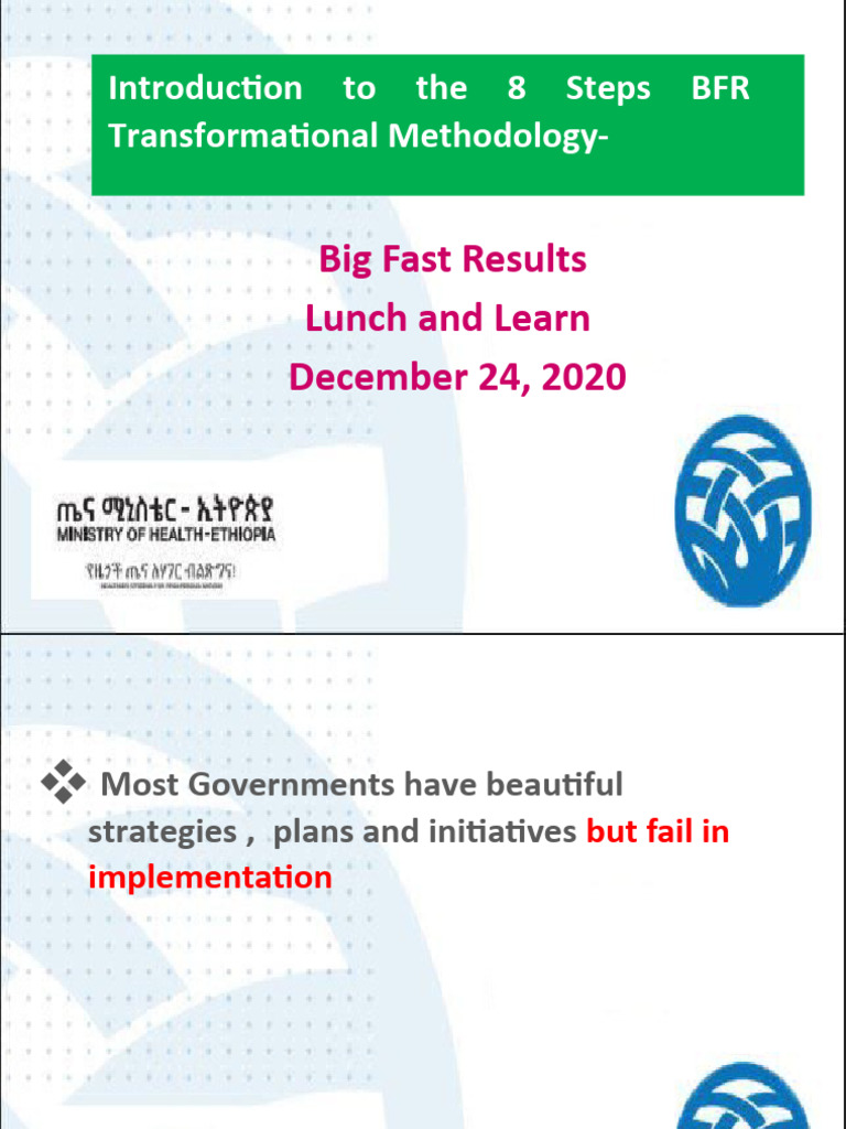 8-Step Big Fast Results Methodology | PDF | Experiment | Audit