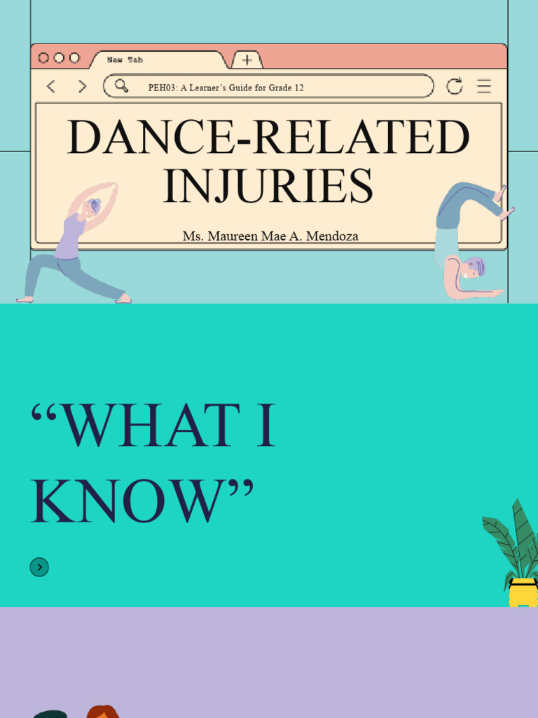 Understanding Dance-Related Injuries | PDF | Injury | Dances