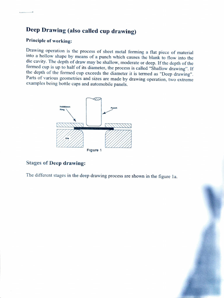Deep Drawing | Download Free PDF | Lubricant | Sheet Metal