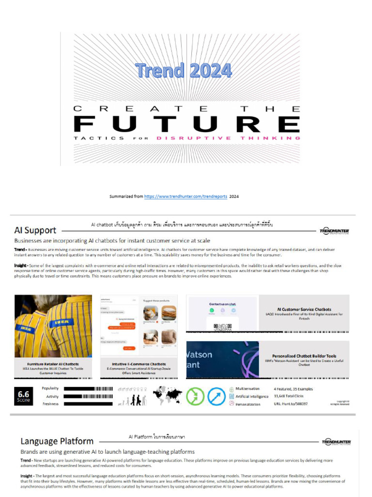 Trend Report 2024 | PDF