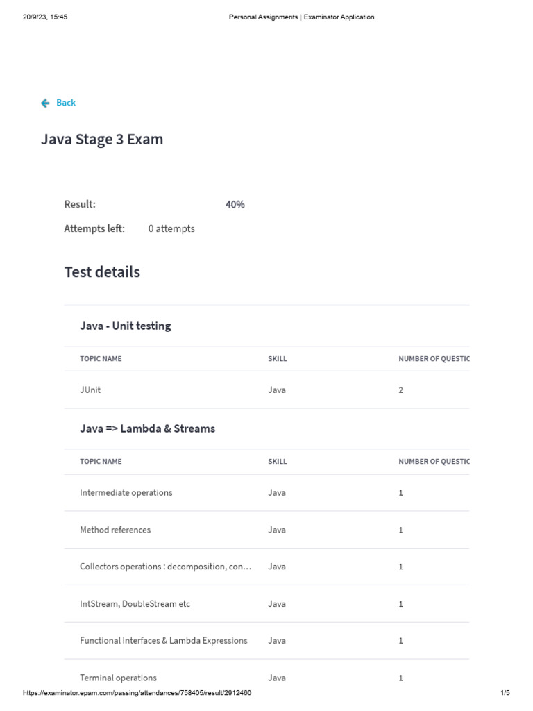 Personal Assignments - Examinator Application | PDF | Method (Computer ... Personal Assignments - Examinator Application | PDF | Method (Computer ...