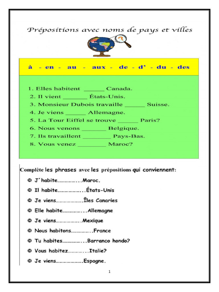 Revision de Francais 2 | PDF