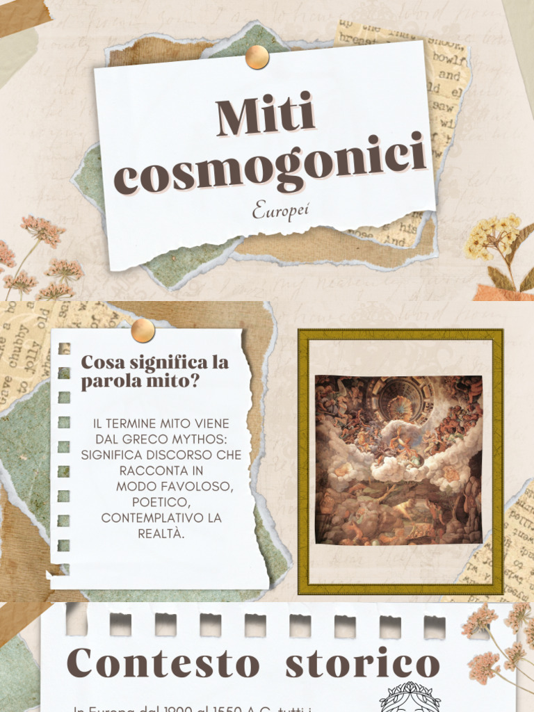 Miti Cosmogonici | PDF