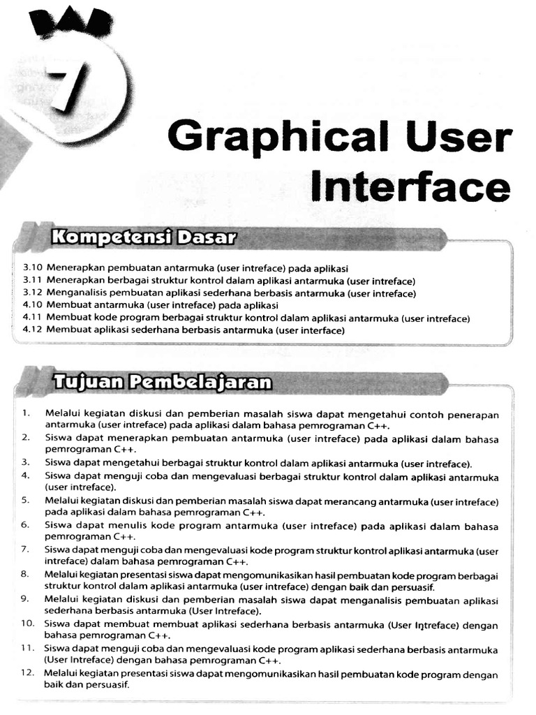 Bab 7 Pemrograman Dasar | PDF