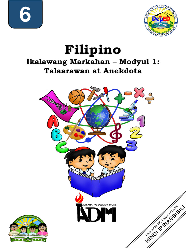 Filipino6 q2 Mod1 Talaarawan-at-Anekdota | PDF