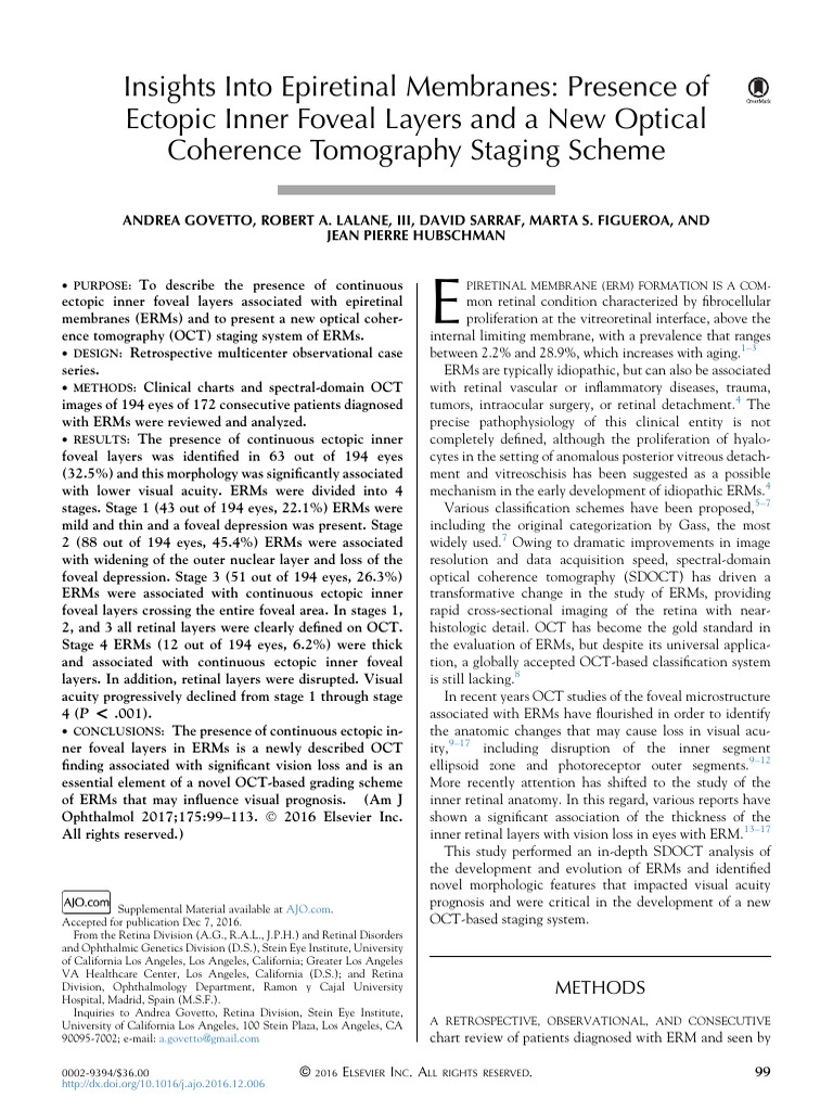 Paper MER | PDF | Retina | Clinical Medicine