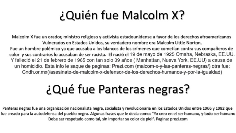 Malcolm X | PDF