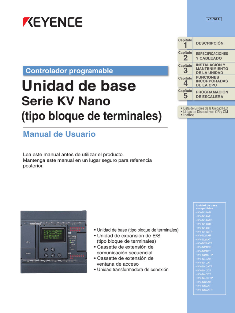 As 95267 Kv-N14ar Kv-N14at Kv-N16er Um 717MX KMX MX 1038 1 | PDF ...
