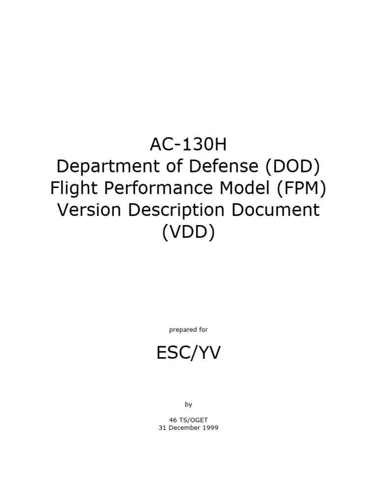 AC130H VDD | PDF | Computing | Software Engineering