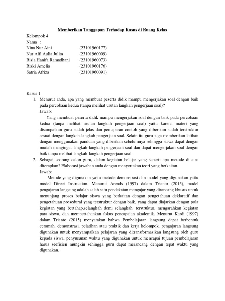 Topik 1 - Kelompok 4 - Ruang Kolaborasi PPDP | PDF | Karier & Perkembangan | Seni