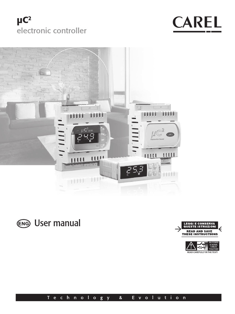 Carel Uc2 Electronic Controller1234 | PDF | Heat Pump | Electrical ...