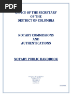 Notary Public Manual | PDF | Notary Public | Identity Document