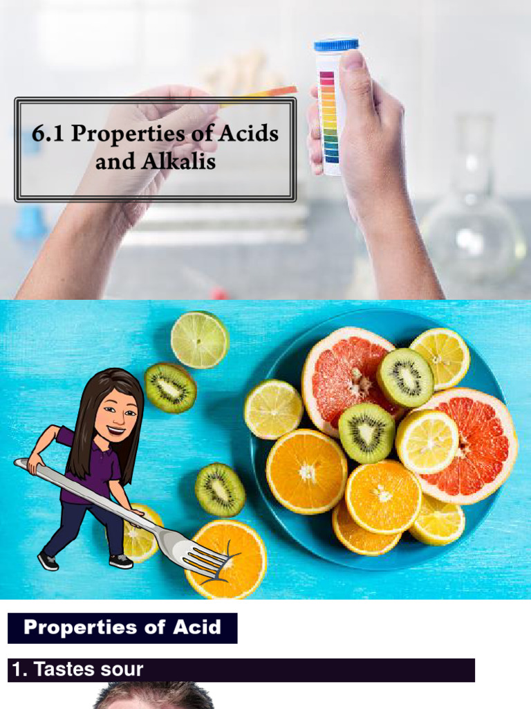 Properties of Acids and Alkalis Explained | PDF | Acid | Hydroxide