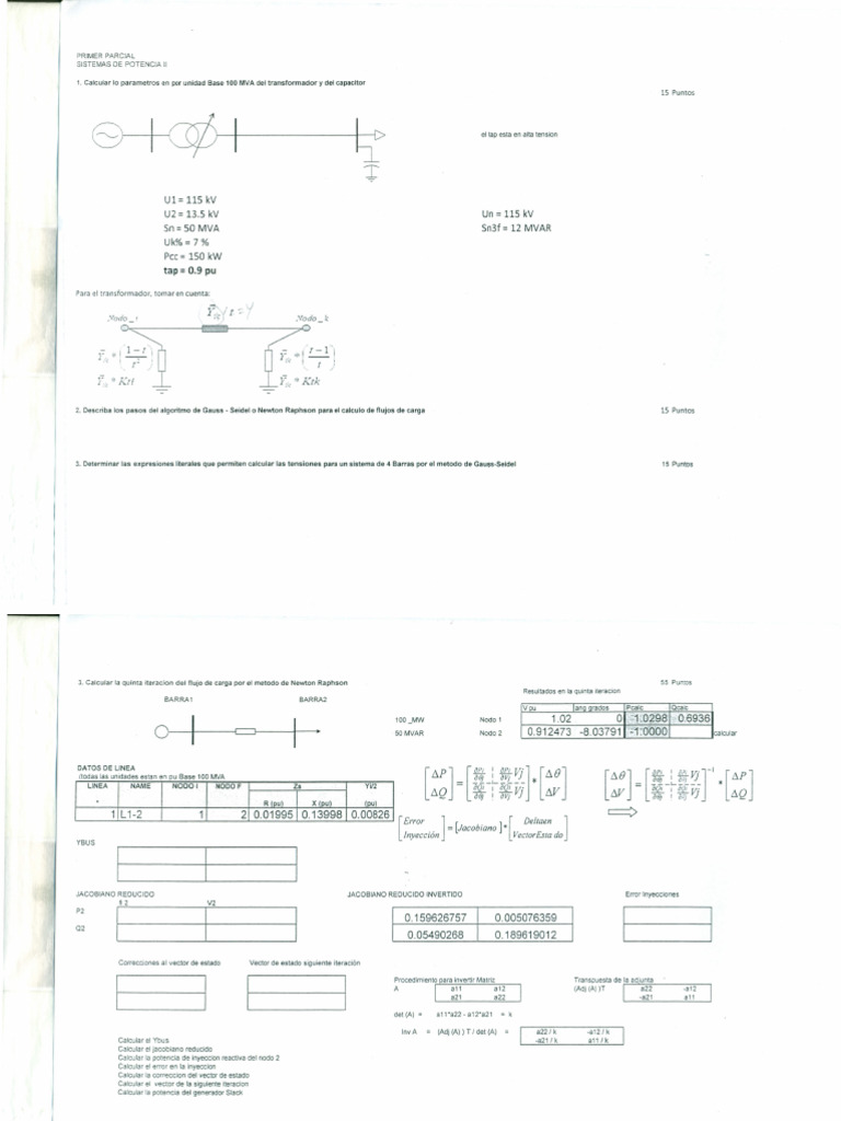 Ex9 - II 2010 1P | PDF | Objetos matemáticos | Álgebra
